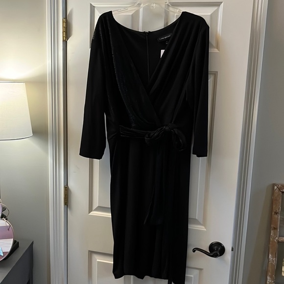 Lane Bryant | Dresses | Nwt Gorgeous Black Cocktail Dress W A Little ...